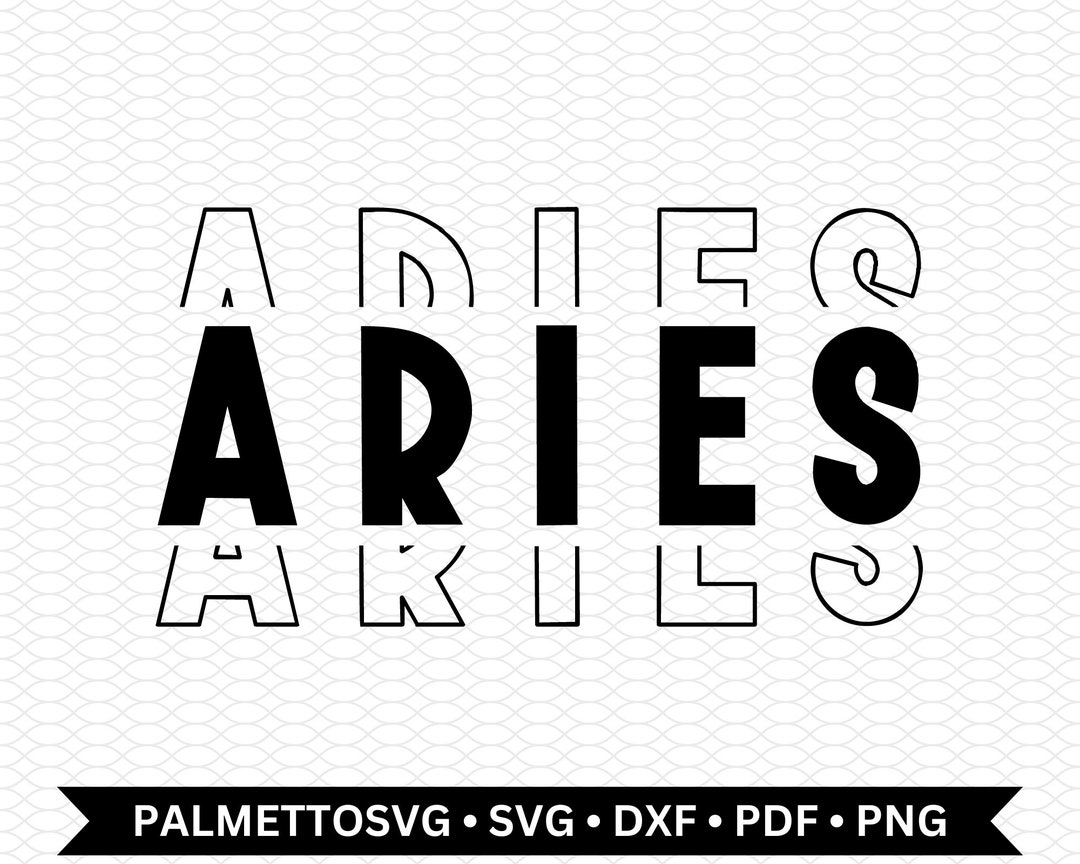 Aries Svg, Astrology Svg, Aries Dxf, Aries Cut File, Aries Clip Art ...