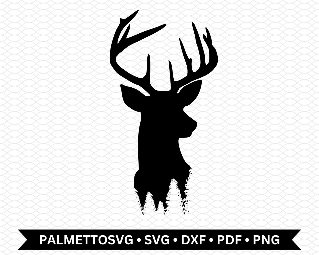 Deer Svg Deer Dxf File Deer Hunting Svg Deer Cut File Deer - Etsy Israel