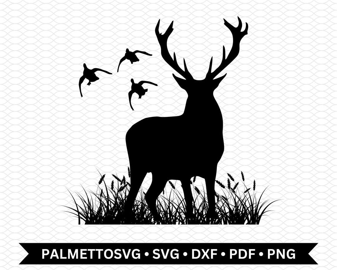 Deer svg, deer dxf file, deer hunting svg, deer cut file, deer file,svg ...