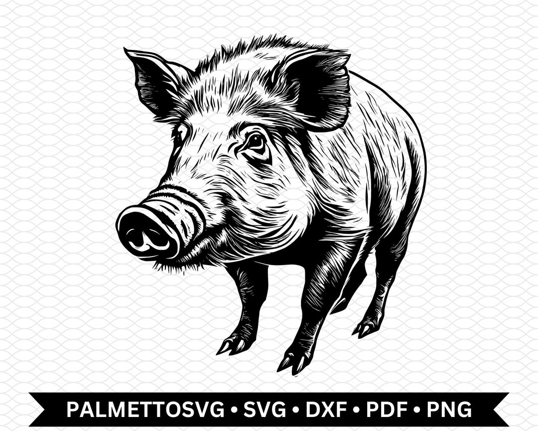 Boar Svg, Boar Dxf, Boar Cut File, Boar Clip Art, Boar Png, Svg Files ...