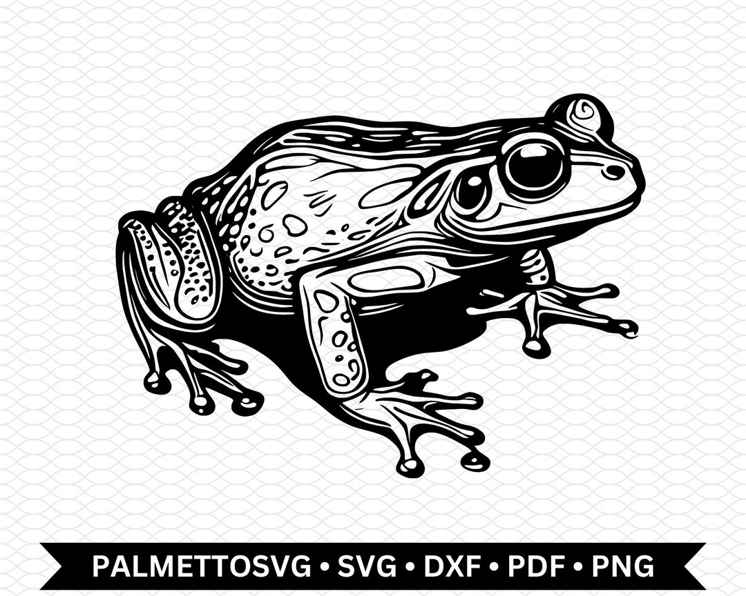 Frog Svg, Frog Dxf File, Frog Cut File, Frog Png, Frog Clip Art, Cricut ...
