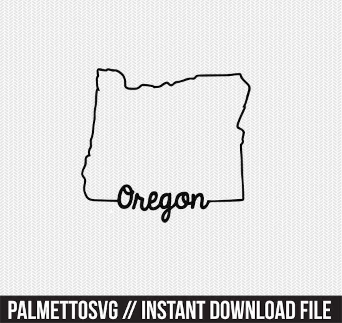 Buy Oregon Svg Oregon Dxf File Oregon Cut File Oregon Outline Online in ...