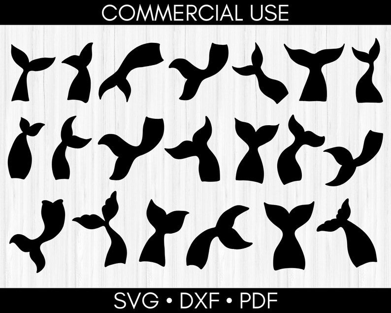 Mermaid Svg Mermaid Tail Svg Mermaid Dxf Mermaid Cut File Etsy