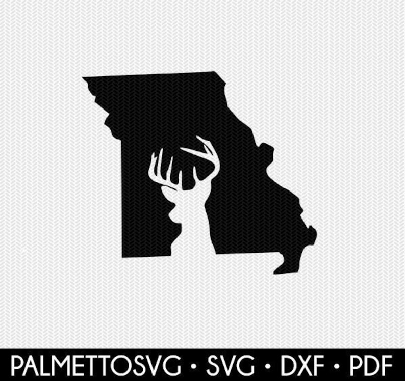Missouri Svg Missouri Deer Svg Deer Hunting Svg Hunting Cut - Etsy