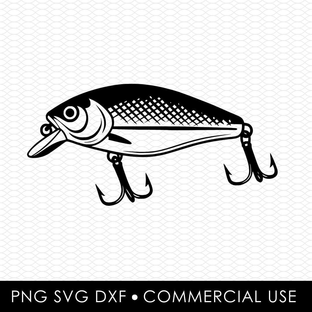 Fishing Lure Svg Dxf Png, Laser Cut File, Sublimation Design, Laser ...
