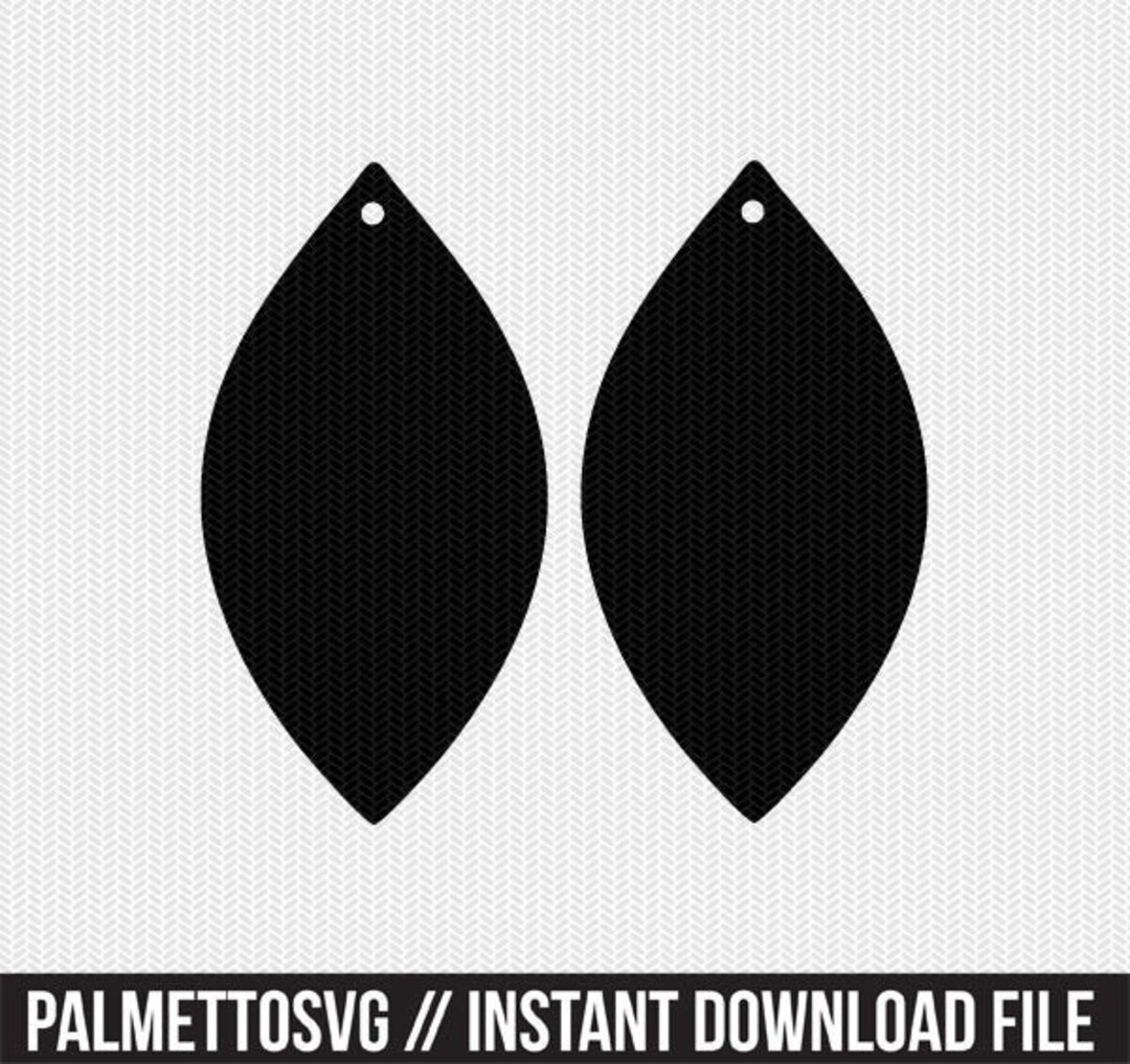 Earring Svg, Earring Template Svg, Earring Cut File, Earring Dxf File ...