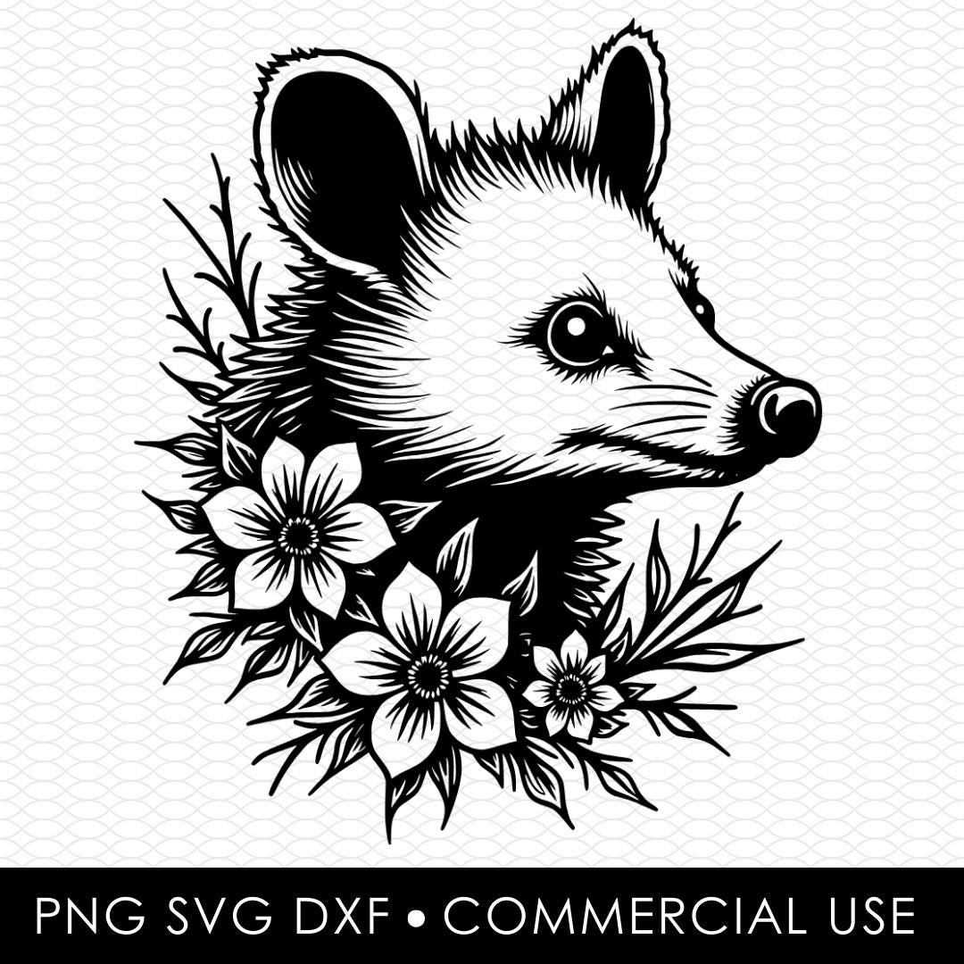 Possum Svg, Possum Png, Possum Dxf, Possum Cut File, Sublimation ...