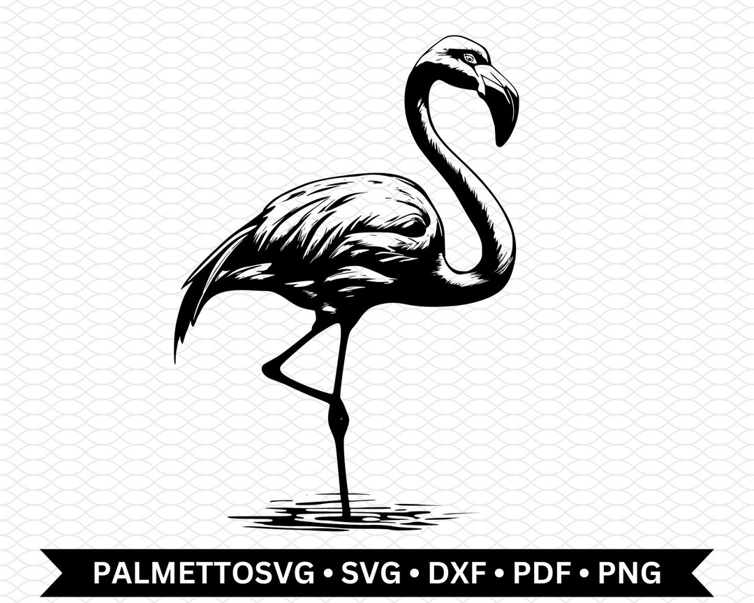 Flamingo Svg, Flamingo Dxf File, Flamingo Cut File, Flamingo Png ...