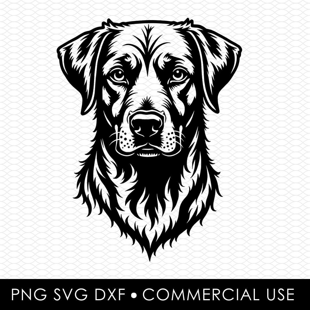 Labrador Svg, Labrador Png, Labrador Cut File, Lab Dxf, Sublimation ...