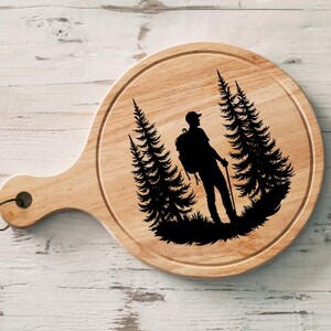 Hiking Svg, Hiking Png, Hiking Dxf, Hike Cut File, Hiker Svg ...