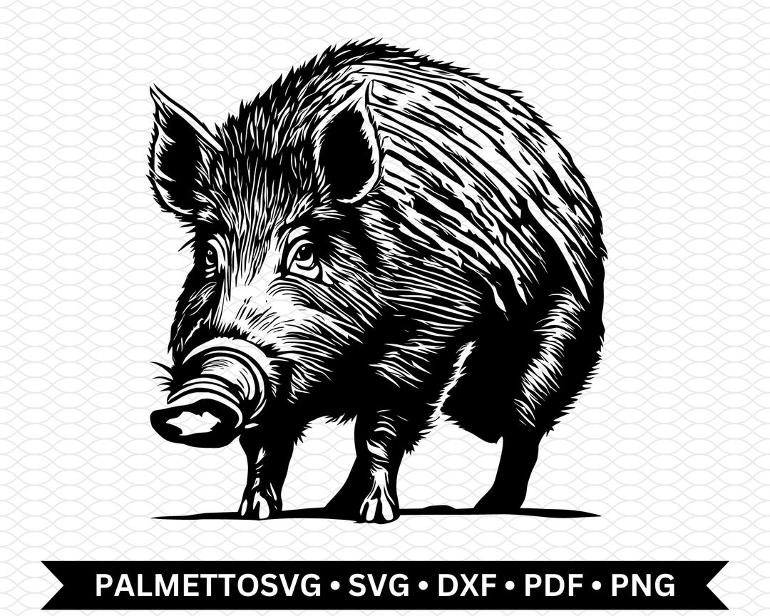 Boar Svg, Boar Dxf, Boar Cut File, Boar Clip Art, Boar Png, Svg Files ...
