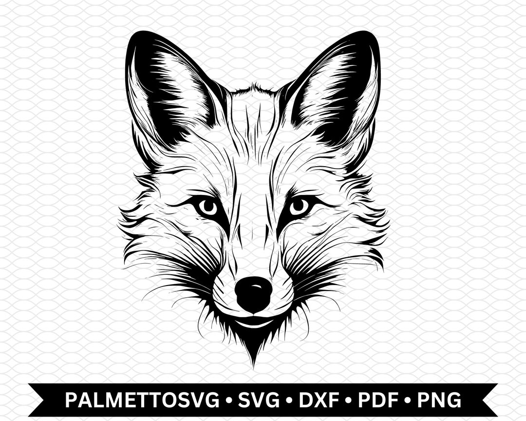 Fox svg, fox dxf file, fox cut files, fox png, fox clip art, svg files ...