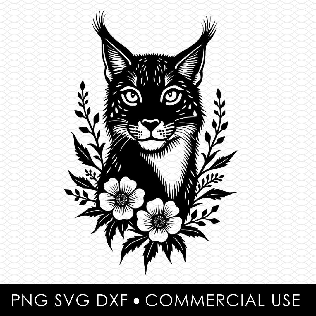 Bobcat Svg, Bobcat Png, Bobcat Cut File, Bobcat Dxf, Sublimation ...