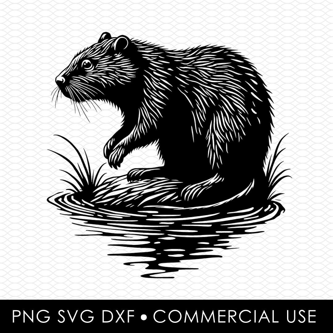 Beaver Svg, Beaver Png, Beaver Dxf, Beaver Png Design, Sublimation ...