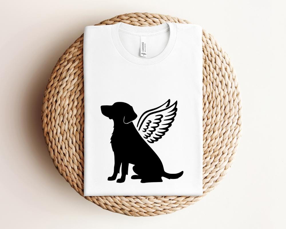 Dog Angel PNG SVG Files, Laser Engraving Files, Laser Burning, Laser ...
