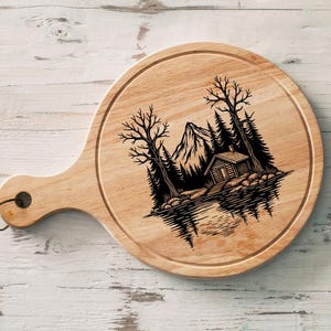 Cabin Svg, Cabin Png, Cabin Cut File, Cabin Dxf, Cabin Laser Cut File ...