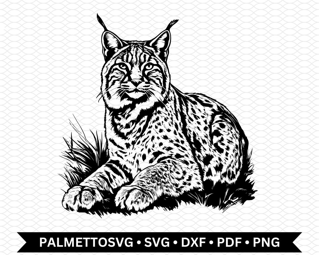 Bobcat Svg, Bobcat Dxf, Bobcat Cut File, Bobcat Clip Art, Bobcat Png ...