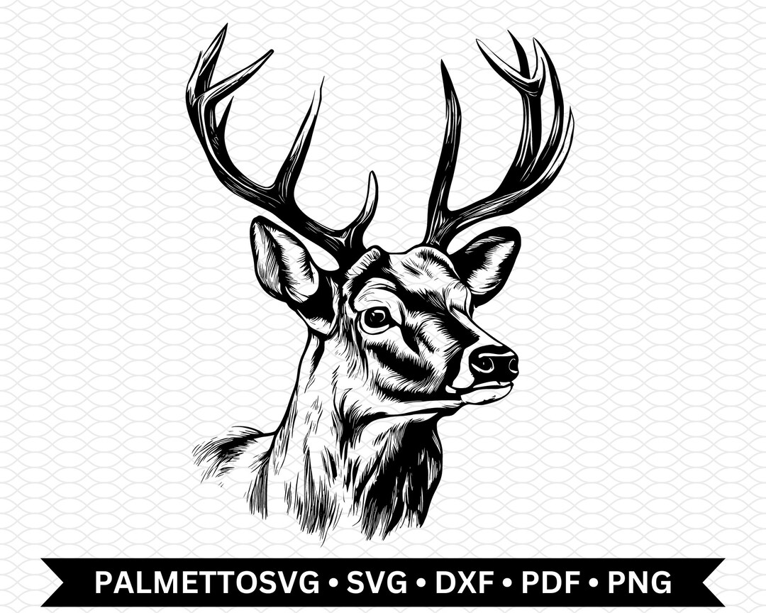 Deer Svg, Deer Dxf File, Deer Hunting Svg, Deer Cut File, Deer File,svg ...
