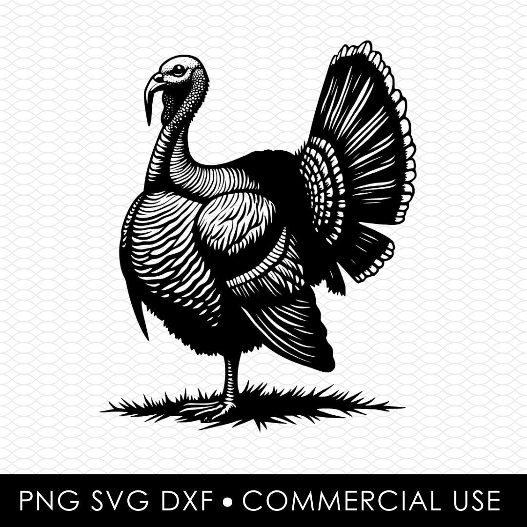 Turkey Svg, Turkey Png, Turkey Dxf File, Turkey Cut File, Svg Files for ...