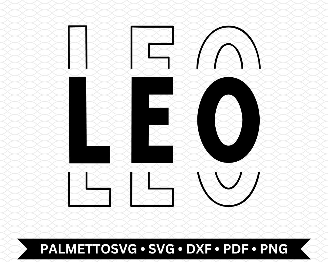 Leo Svg, Astrology Svg, Leo Dxf, Leo Cut File, Leo Clip Art, Svg Files ...