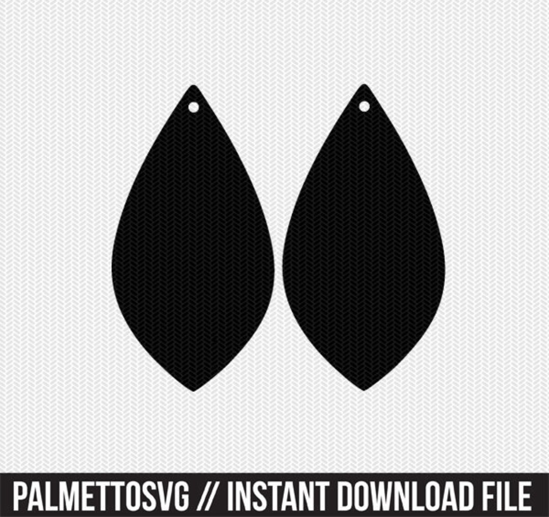 Earring Template Svg Earring Svg Earring Dxf Earring Cut - Etsy