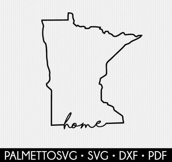 Minnesota Svg Minnesota Home Svg Minnesota Cut File - Etsy