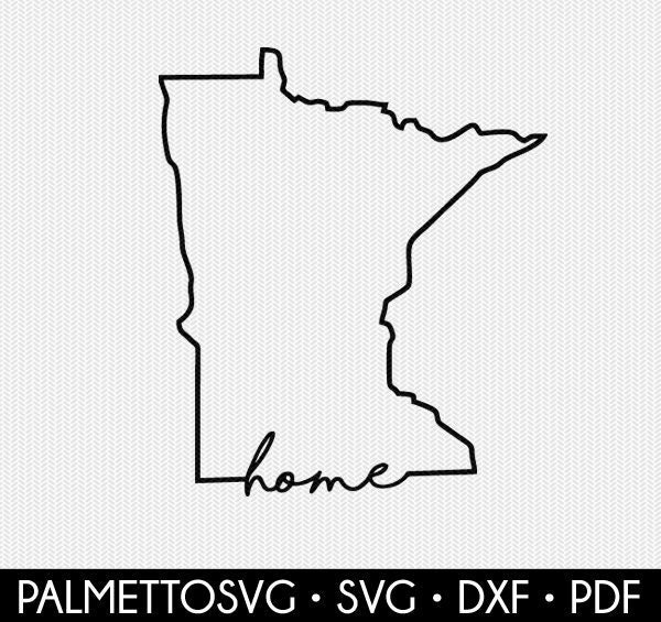 Minnesota Svg Minnesota Home Svg Minnesota Cut File - Etsy