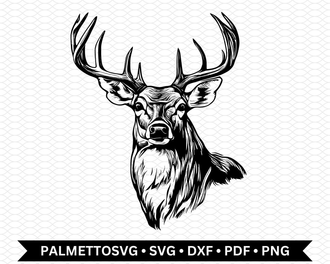 Deer Svg, Deer Dxf File, Deer Hunting Svg, Deer Cut File, Deer File,svg ...