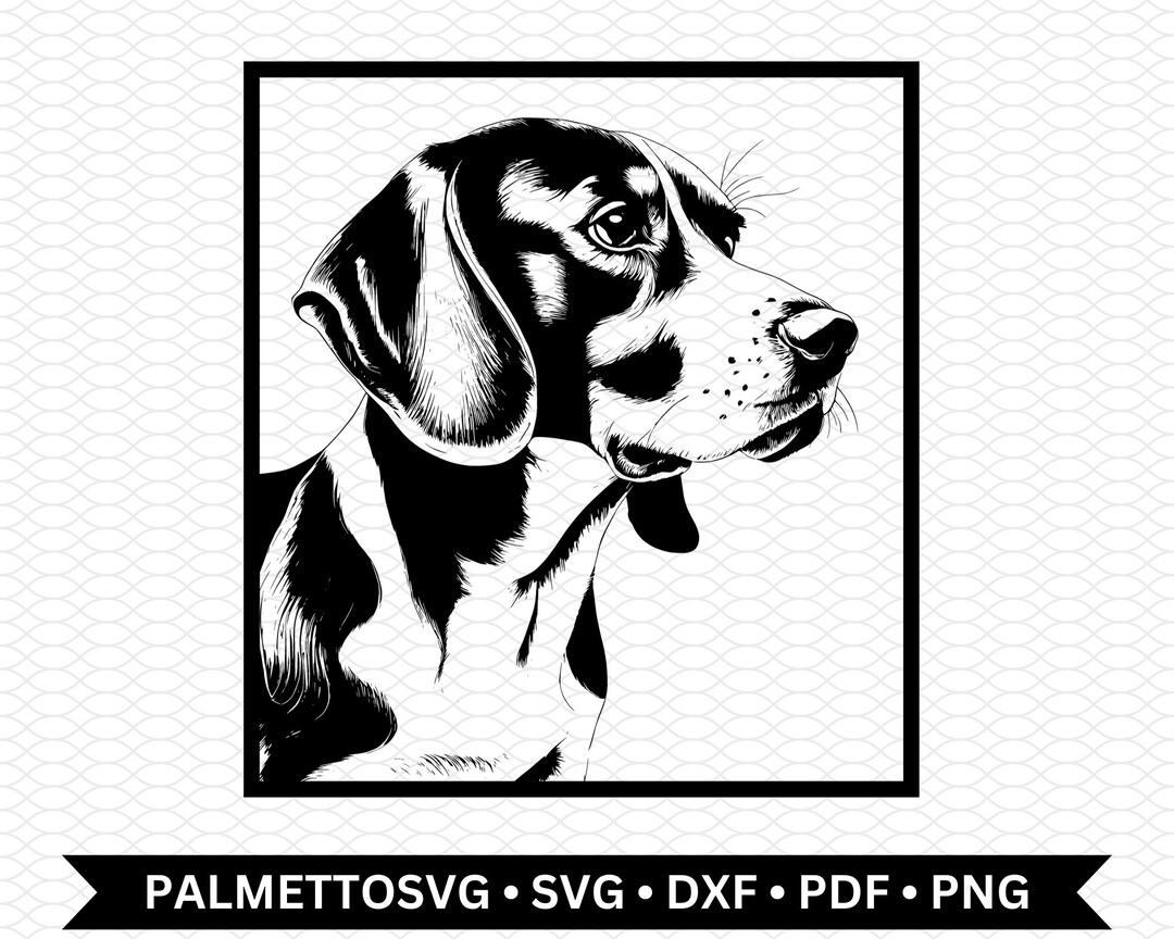 Beagle Svg, Beagle Dxf File, Beagle Cut File, Hunting Dog Svg, Cricut ...
