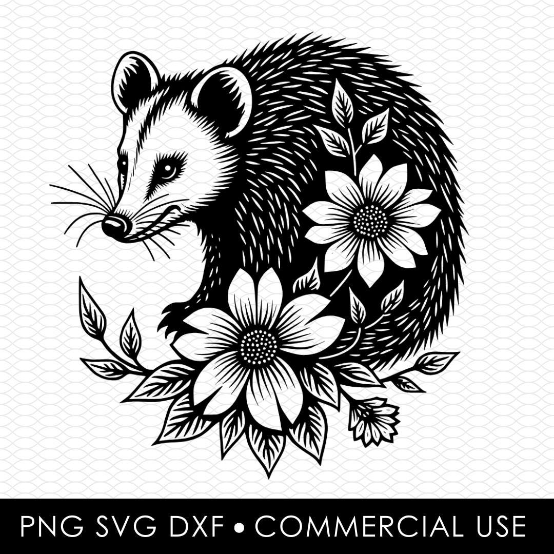 Possum Svg, Possum Png, Possum Dxf, Possum Cut File, Sublimation ...