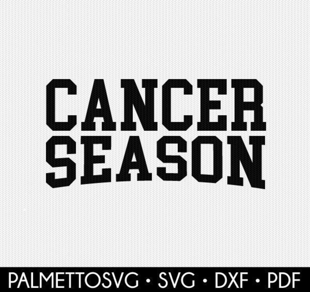 Cancer Season Svg Cancer Svg Astrology Svg Cancer Dxf - Etsy