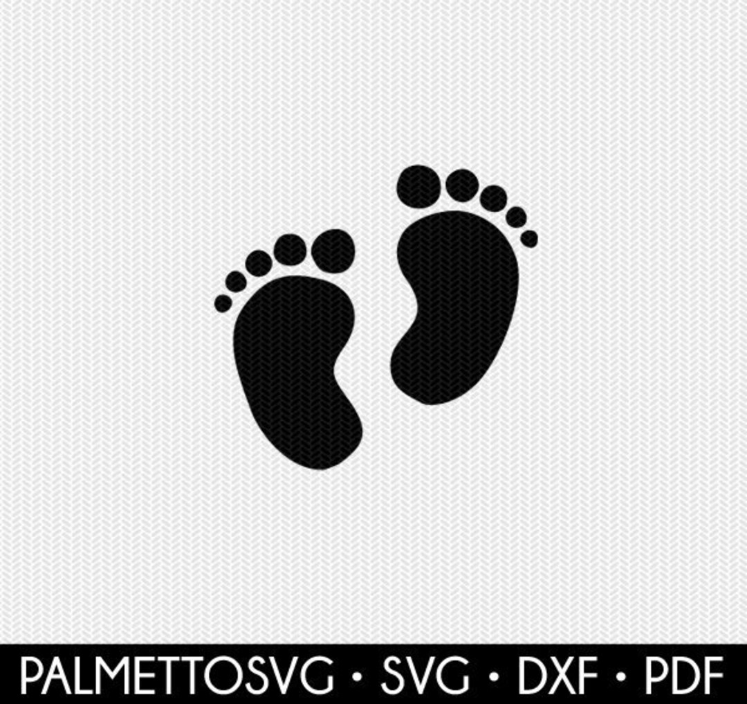 Baby Feet Svg, Baby Svg, Baby Cut File, Newborn Svg, Baby Dxf, Svg ...