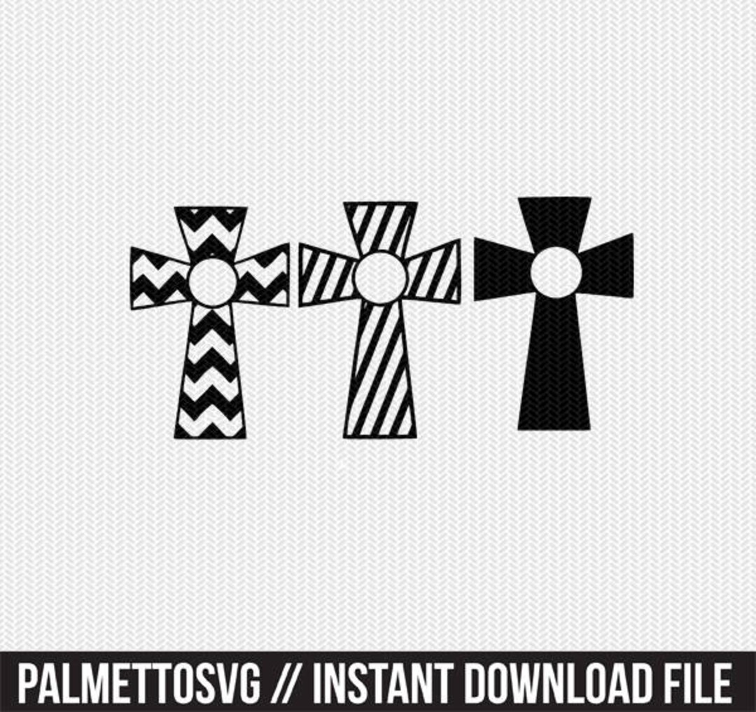 Chevron Cross Svg Cross Svg Dxf File Svg Files for Cricut - Etsy UK