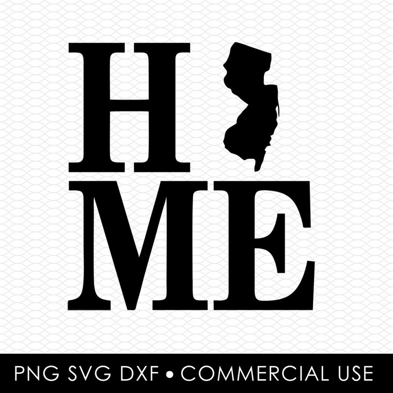 New Jersey Svg - Etsy