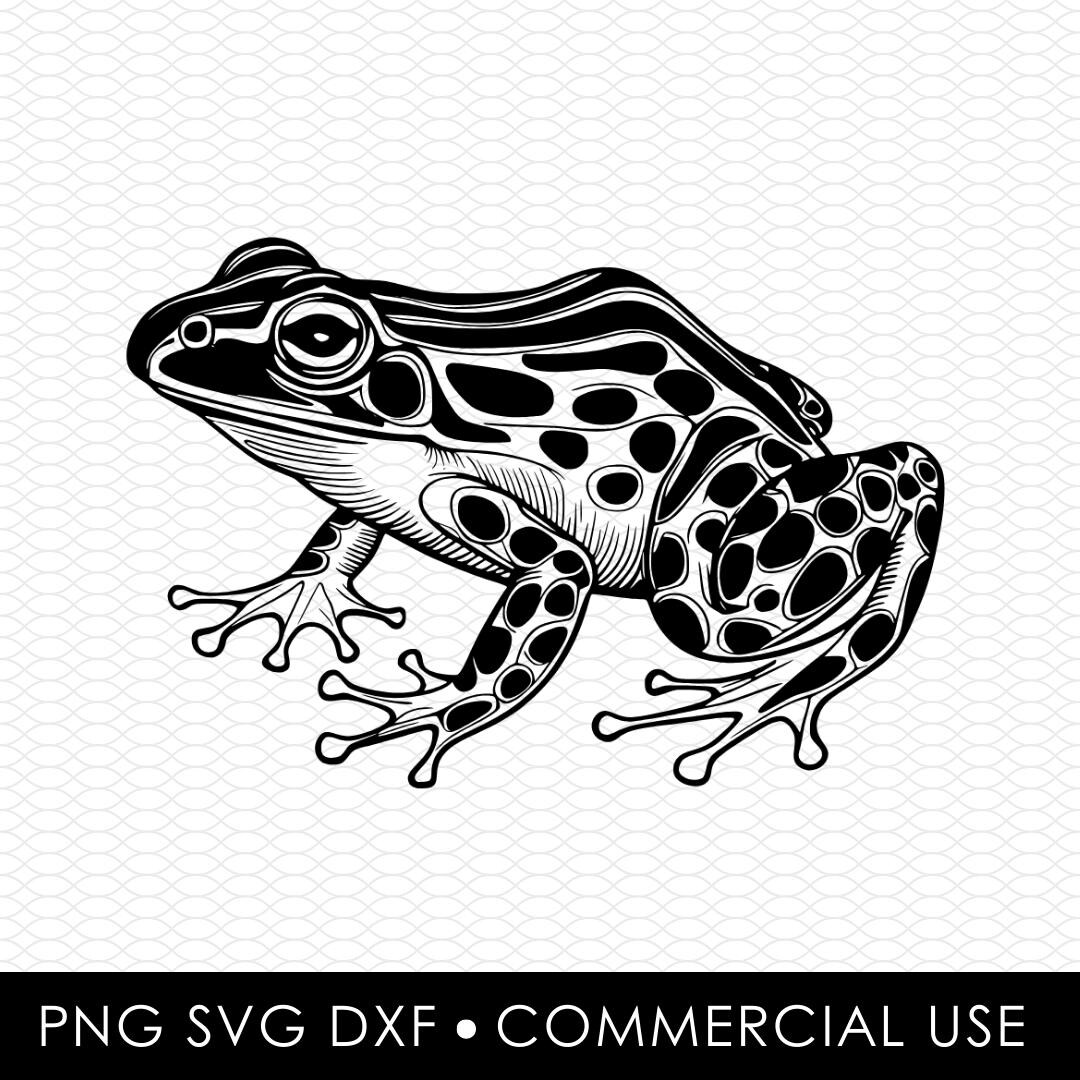 Frog Svg Png, Frog Svg, Frog Png, Frog Dxf, Frog Cut File, Sublimation ...