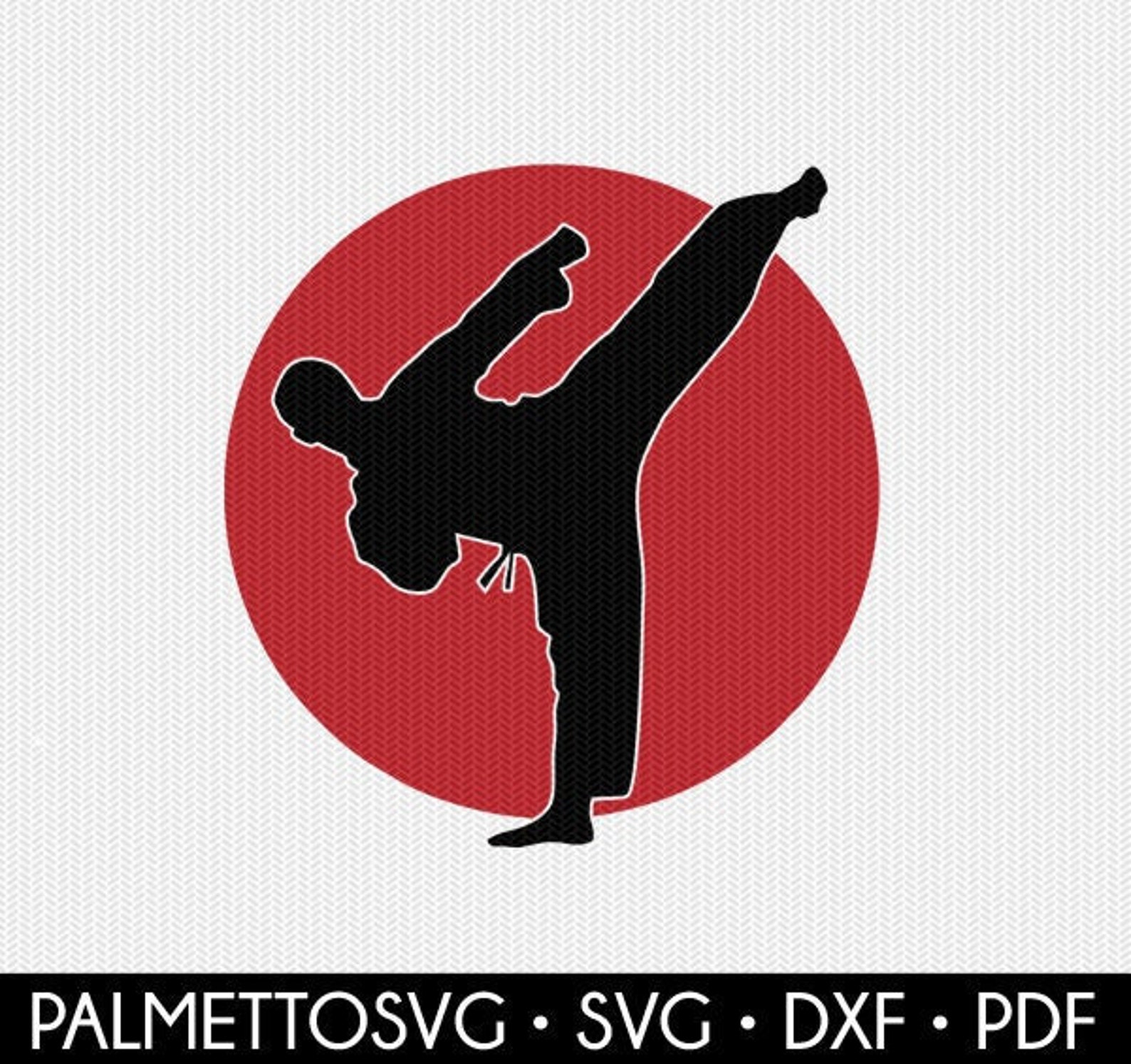 Taekwondo Svg Karate Svg Martial Arts Svg Dxf File - Etsy