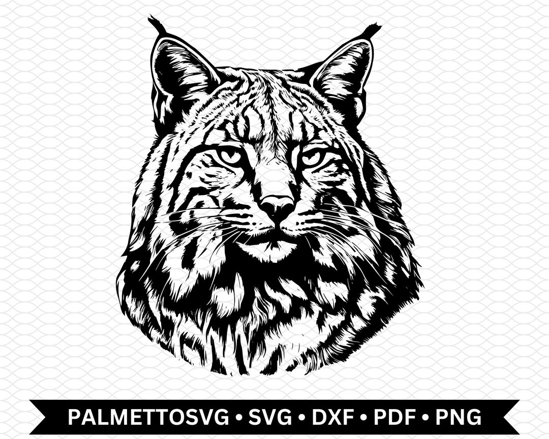 Bobcat Svg, Bobcat Dxf, Bobcat Cut File, Bobcat Clip Art, Bobcat Png ...