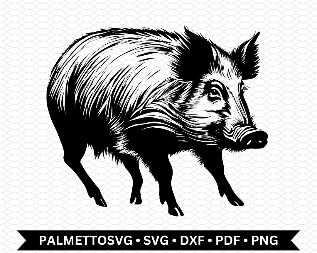 Boar Svg, Boar Dxf, Boar Cut File, Boar Clip Art, Boar Png, Svg Files ...