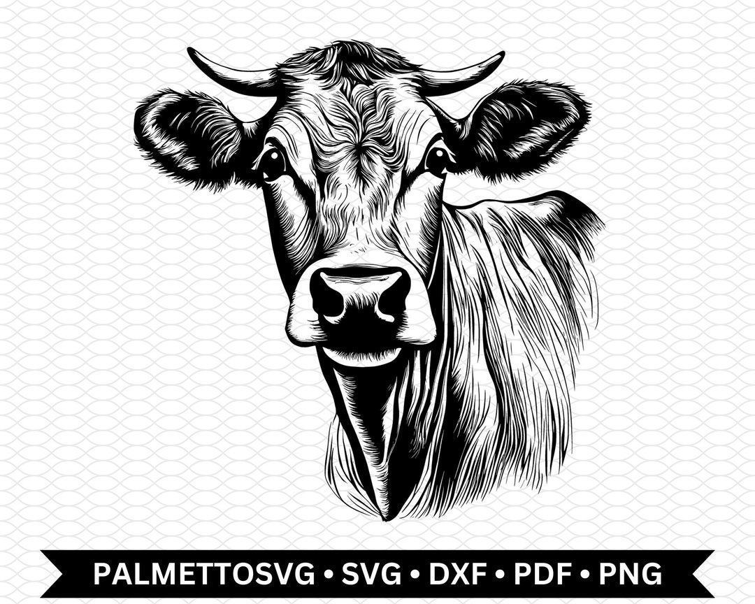 Cow Svg, Cow Png, Cow Dxf File, Cow Cut File, Cow Clip Art, Cricut ...