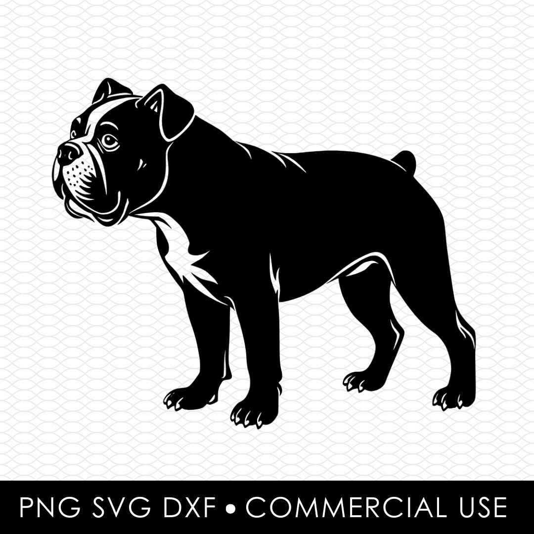 Bulldog Svg, Bulldog Png, Bulldog Dxf, Bulldog Cut File, Sublimation ...