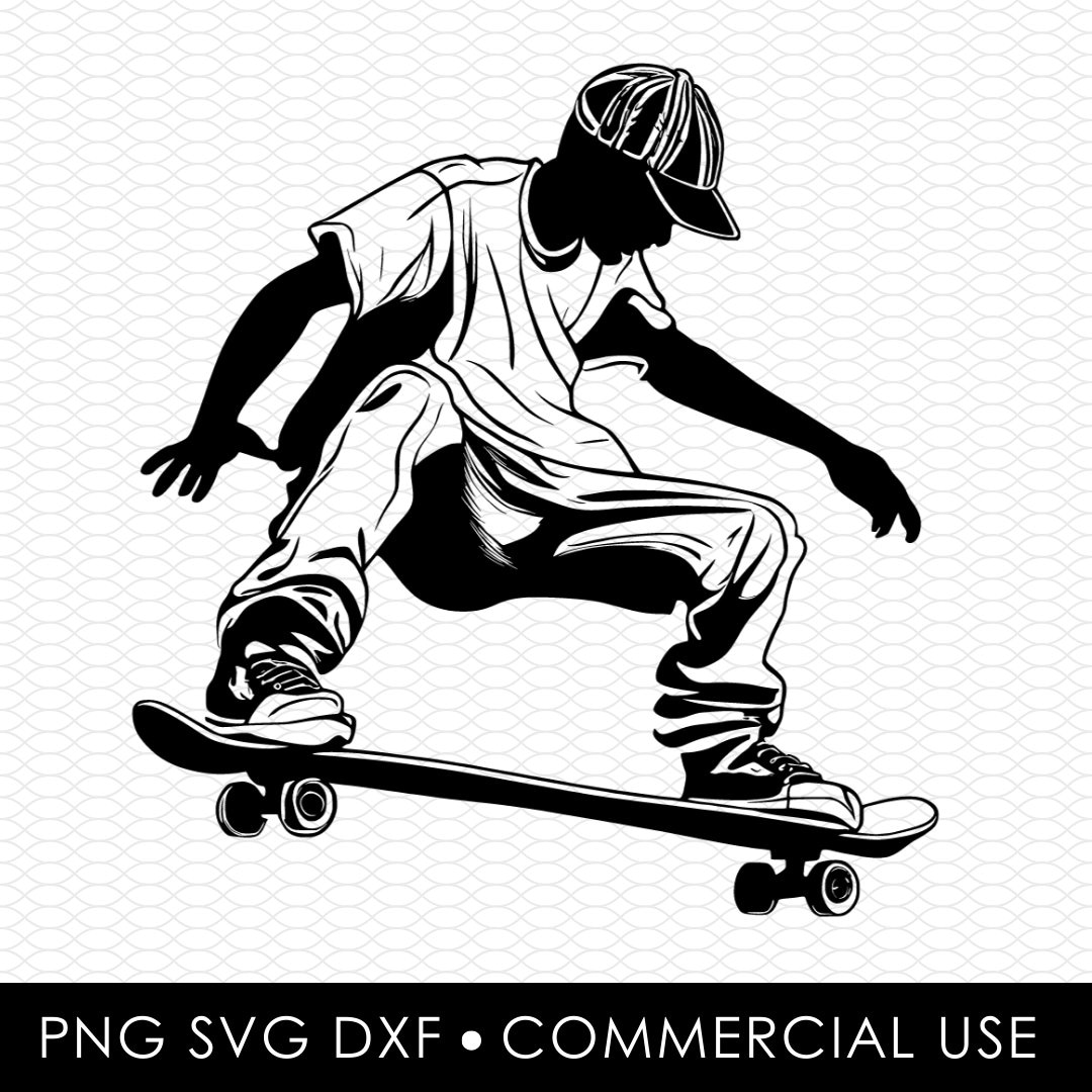 Skateboarding Svg Png, Sublimation Designs, Png Designs, Svg Designs ...