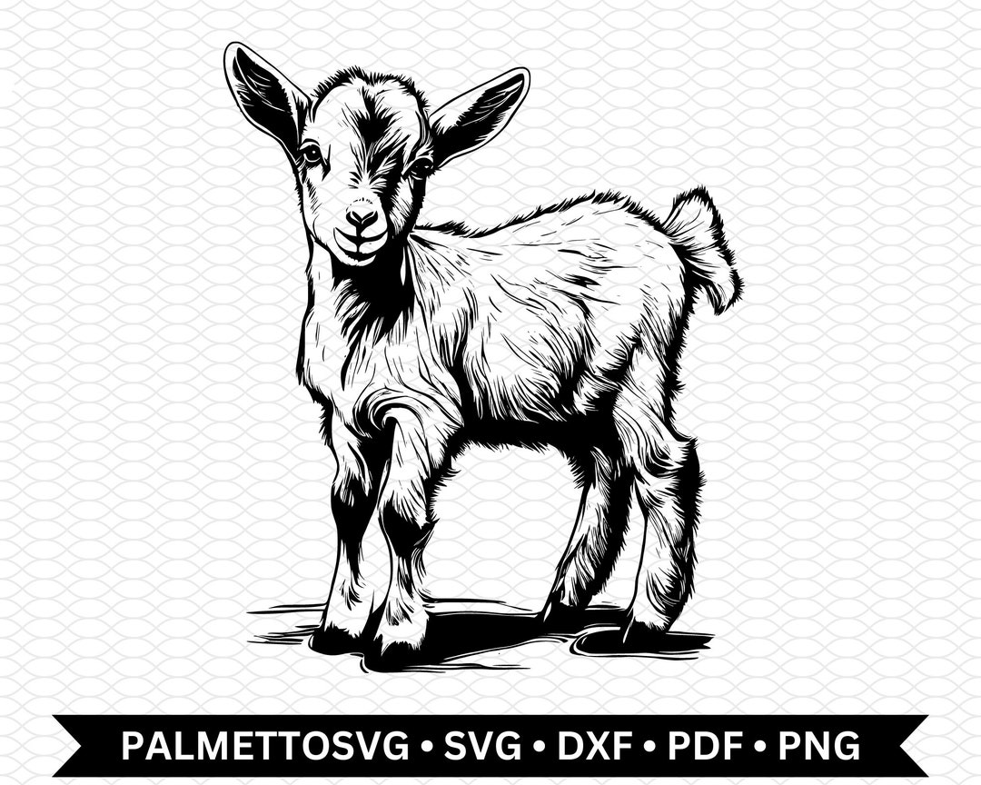 Goat Svg, Goat Dxf File, Goat Cut Files, Goat Clip Art, Goat Png, Goat ...