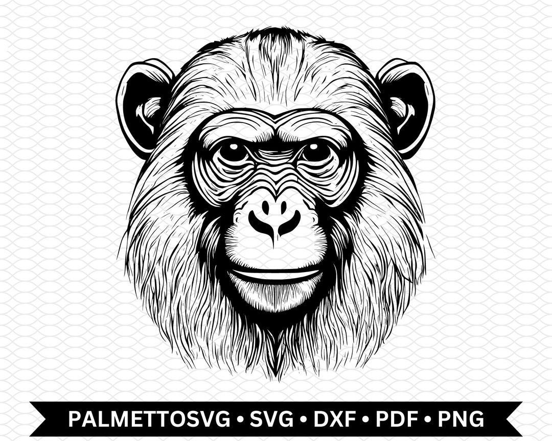 Monkey Svg, Monkey Dxf File, Monkey Cut File, Monkey Png, Monkey Clip ...