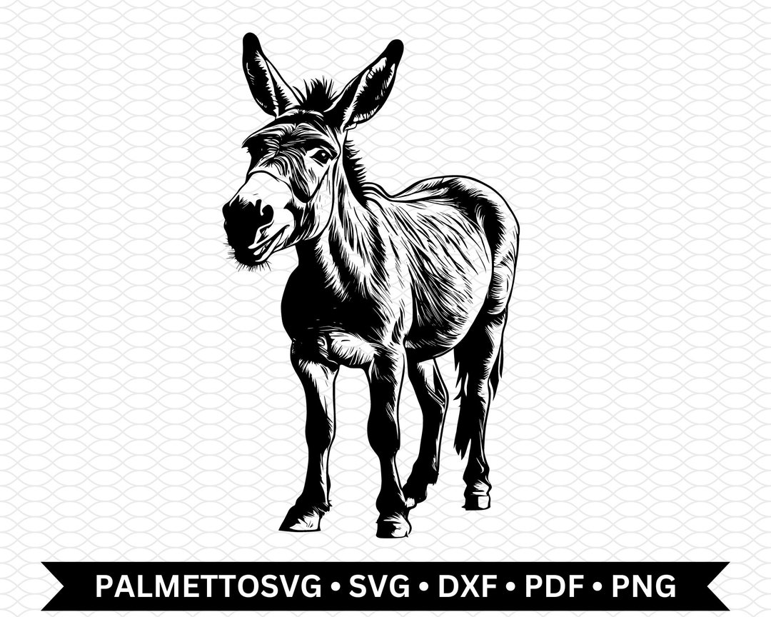 Burro svg, burro dxf, archivo cortado burro, burro png, archivos svg ...