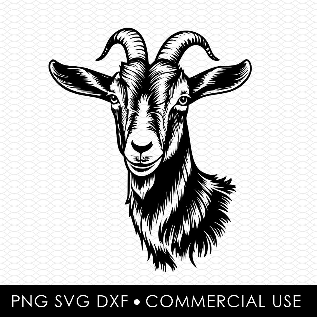 Goat Svg Png, Goat Svg, Goat Png, Goat Dxf, Goat Cut File, Sublimation ...