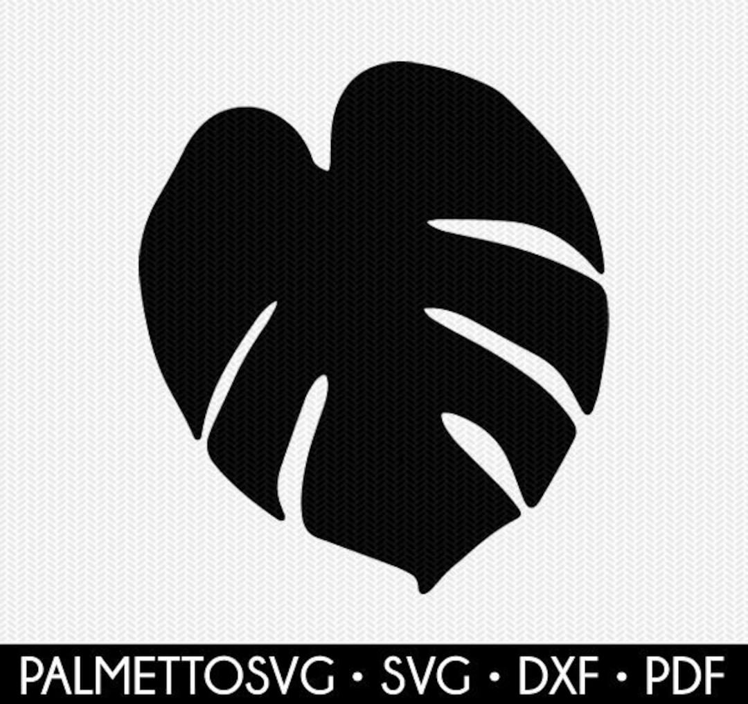 Monstera Svg Monstera Dxf Monstera Cut File Leaf Svg Plant - Etsy