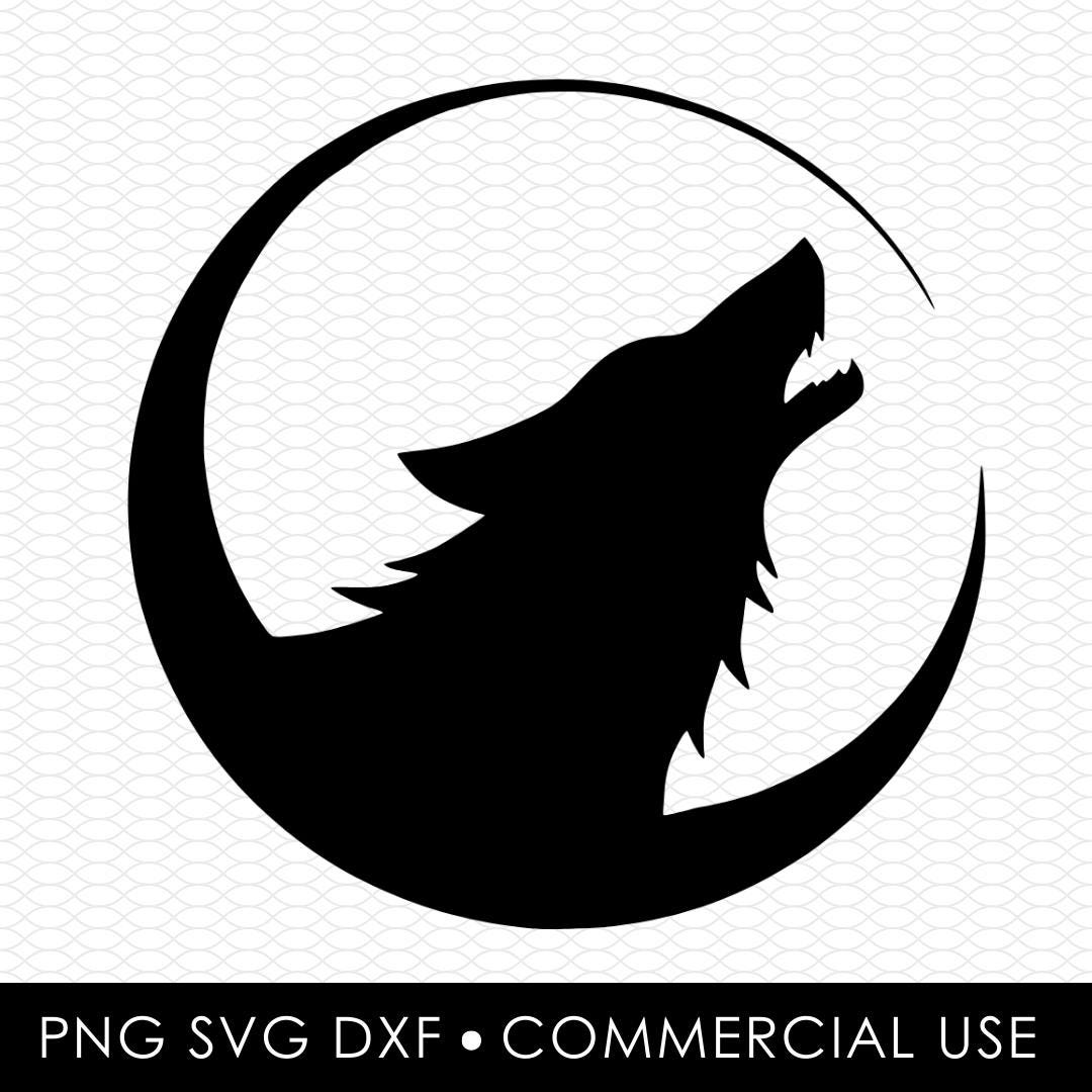 Loup svg png, svg de loup, loup png, conception de png de loup, dxf de ...