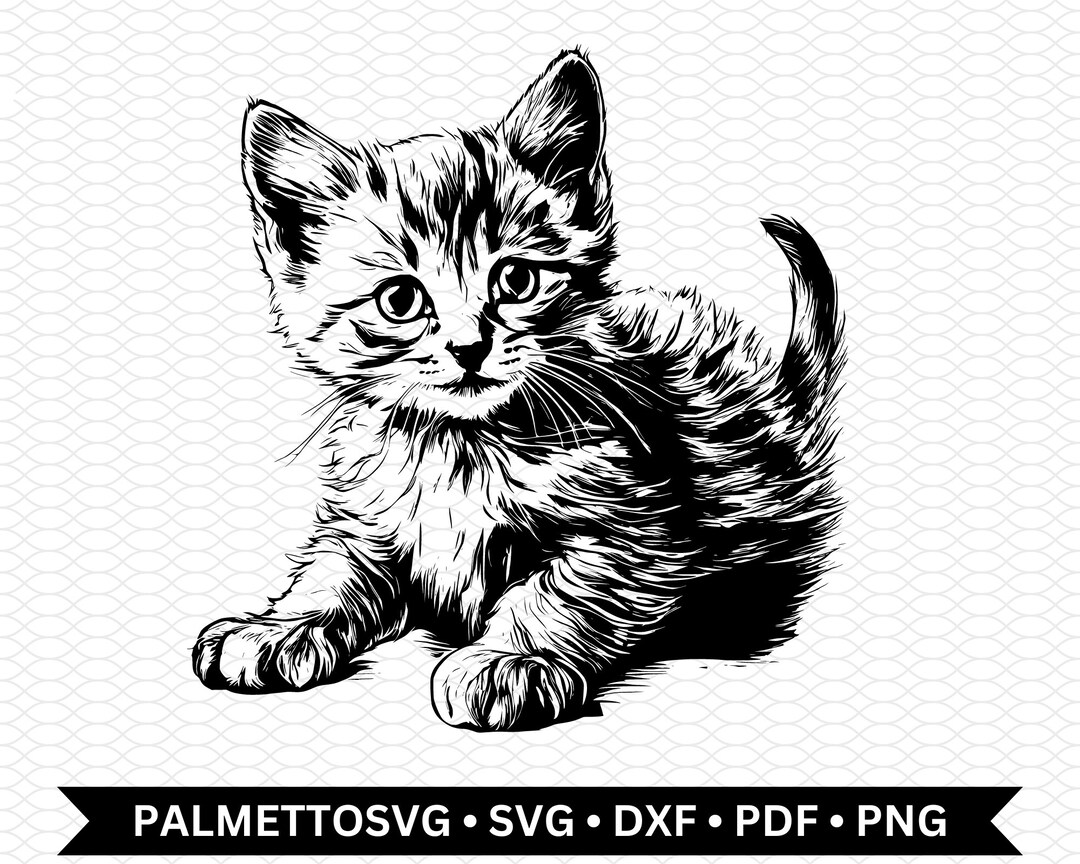 Cat Svg, Cat Dxf, Cat Cut File, Cat Clip Art, Cat Png, Svg Files for ...