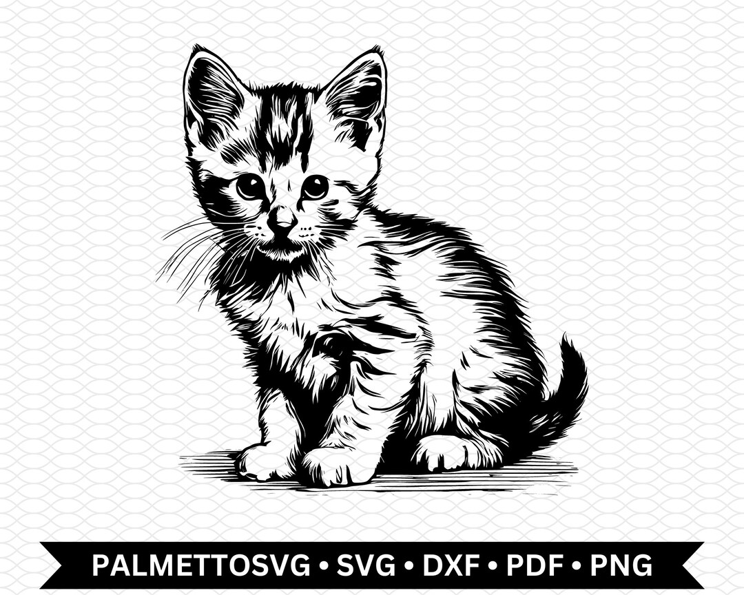 Cat Svg, Cat Dxf, Cat Cut File, Cat Clip Art, Cat Png, Svg Files for ...
