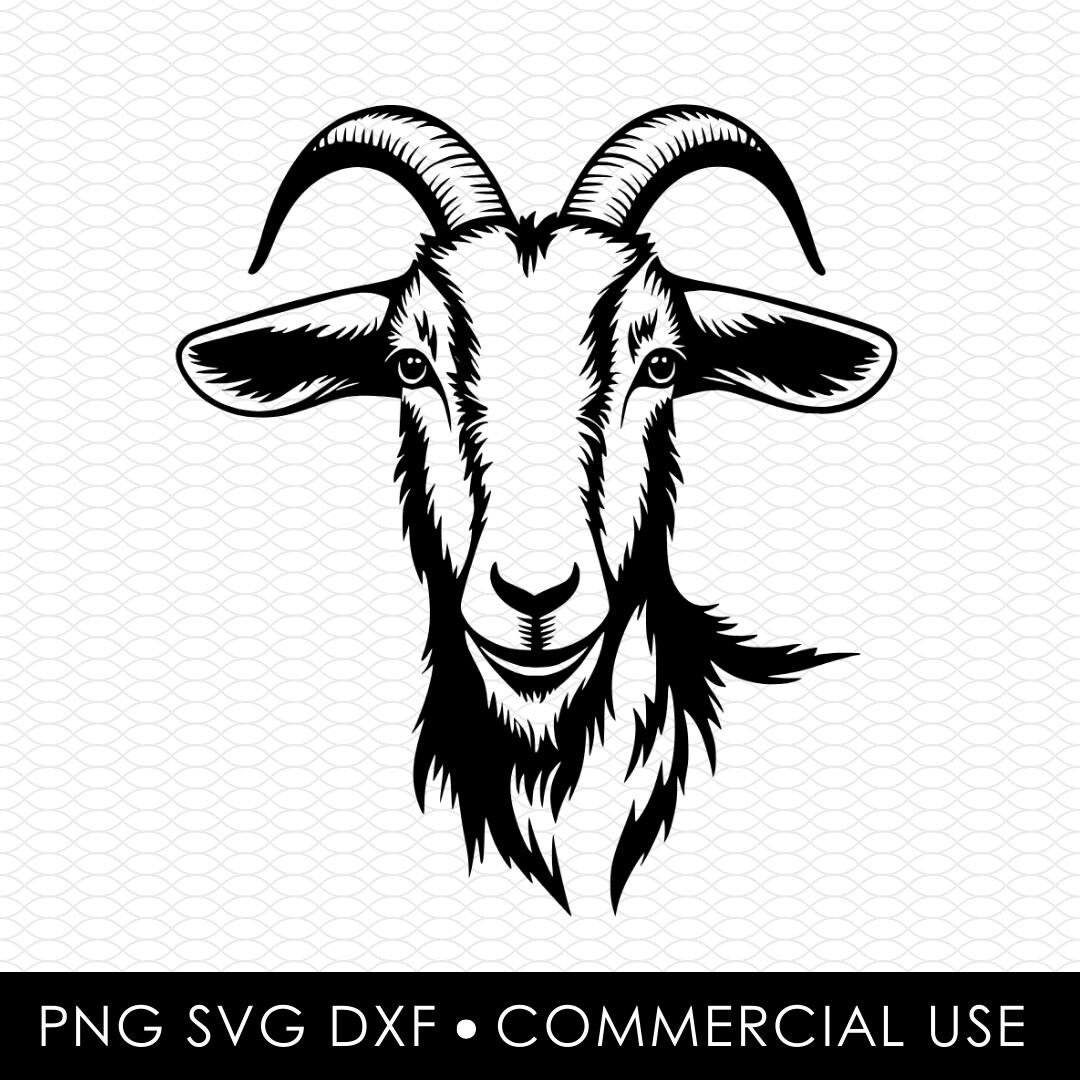 Goat Svg Png, Goat Svg, Goat Png, Goat Dxf, Goat Cut File, Sublimation ...